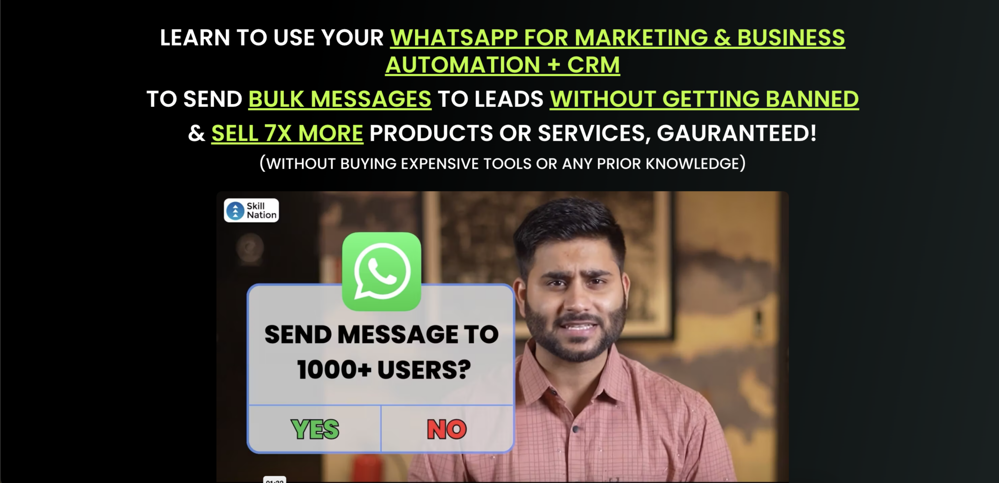 Navin Parmar Day 1 WhatsApp Marketing Workshop Review - Workshop Review Navin Parmar Day 1 WhatsApp Marketing Workshop Review - Workshop Review